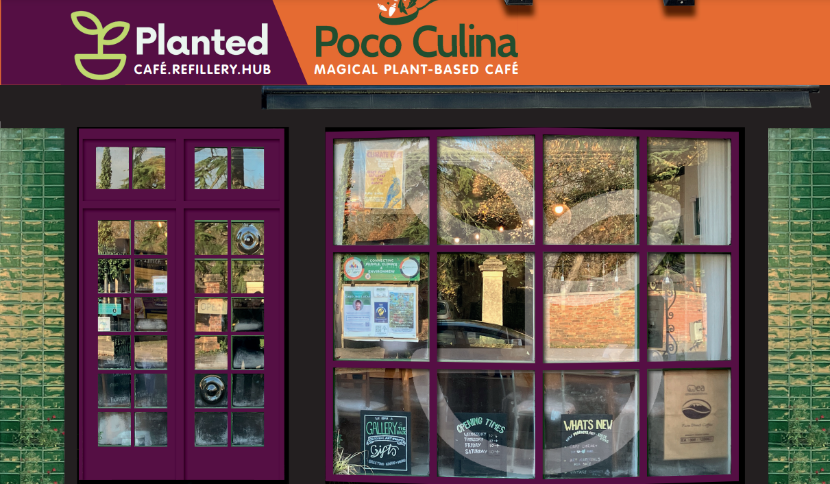 Planted - plant based café